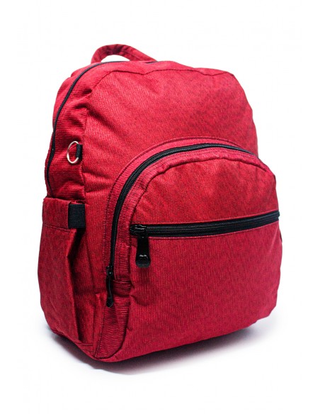 Morral Mediano macoly 310 Lona rojo electron